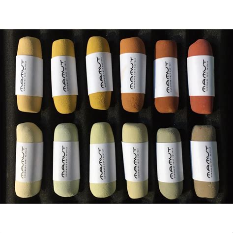 New Mamut Handmade Soft Pastel Set Small Deep Blue — Mamut Handmade