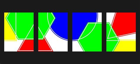 Modern Geometric Pattern Background Abstract Circle Triangle And