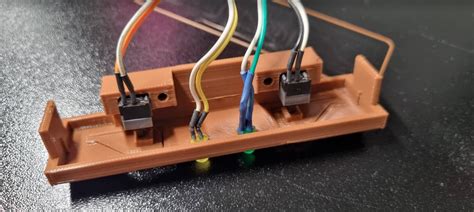 Pc Mod Power And Reset Buttons Plate For Floppy Bay By Jacek