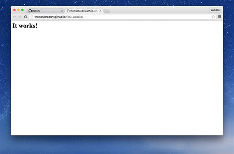 website on github · web design 1 · learn the web
