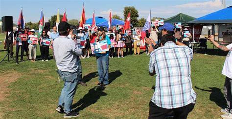 Dvb ကယ်လီဖိုးနီးယားပြည်နယ်၌ သံအမတ်ကြီး ဦးကျော်မိုးထွန်းကို ထောက