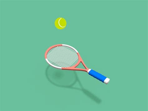 Tennis Racket Animation Merve Kök