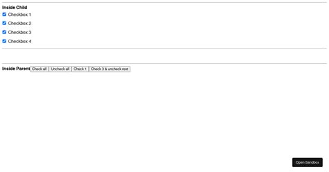 Terra Form Checkbox Examples CodeSandbox