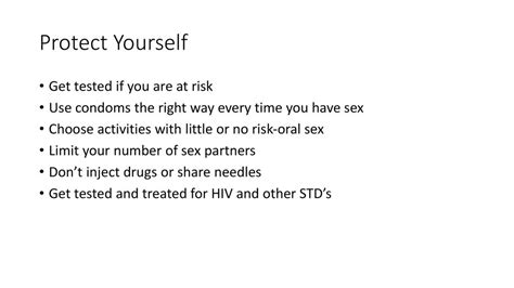 Hivaid And Stds Unit Ppt Download