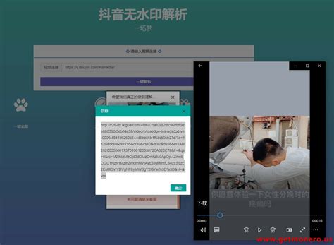 最新抖音无水印解析php源码 网站源码 Xmr门罗币monero 安全私密无法追踪的数字货币