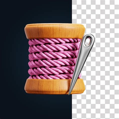 Premium Psd 3d Thread Illustration