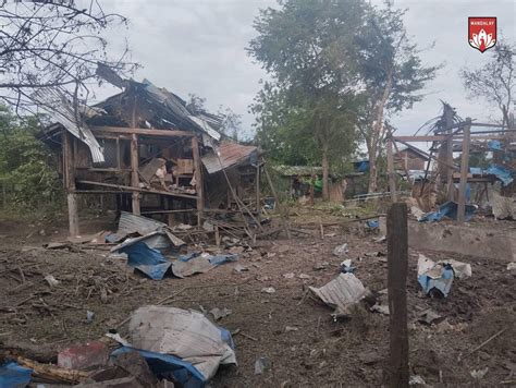 The Nation Voice ဆောင်နန်းခဲရွာကို Pdfများ မီးရှို့ဟု စစ်ကောင်စီတပ် လိမ်ညာ ဝါဒဖြန့် မေ ၁၇၊ The