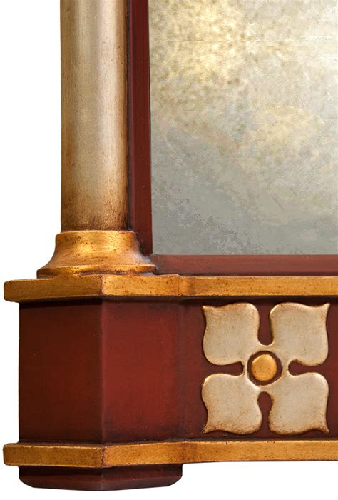 Gothic Arch Window Mirror Decorative Artefacts