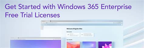 Windows 365 Enterprise Free Trial Licenses Announcement