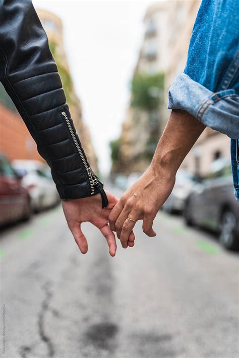Gay Couple Holding Hands Del Colaborador De Stocksy Kike Arnaiz