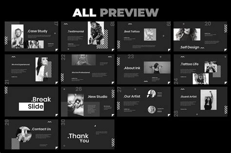 Tattoo Powerpoint Presentation 365764 Presentation Templates