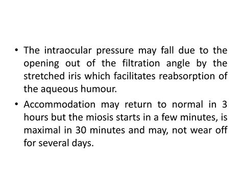 Drugs Acting On Eyes Treatment Of Galucomapptx