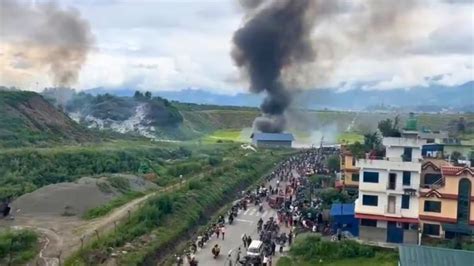 Plane Crashes At Nepals Tribhuvan Airport Turns Into A Ball Of Fire