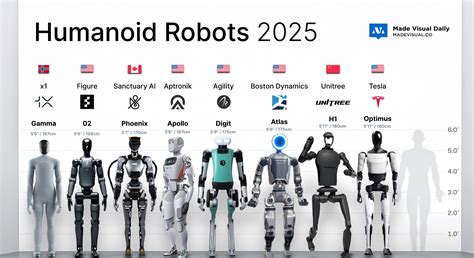 The Current Generation Of Humanoid Robots 2025 Voronoi