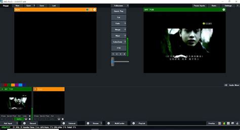 how set the video encoder and decoder on vmix software orivision