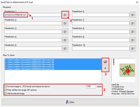 Send Files In Attachment Of E Mail
