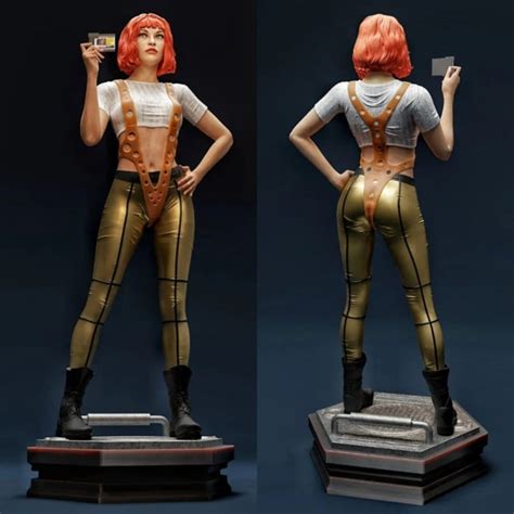 Leeloo The Fifth Element Stl 3d Print Files