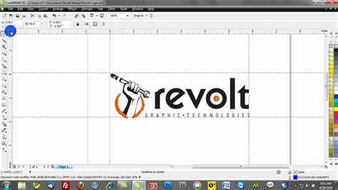 corel draw training video guidelines youtube