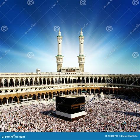Kaaba Mecca Saudi Arabia Stock Image Image Of Islamic 12330733