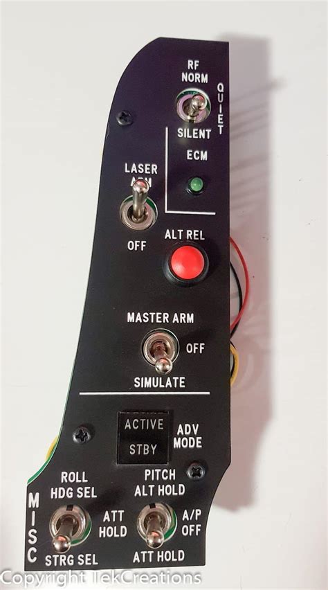 F18 Hornet Ifei Display Controller Controls For A Cockpit Build