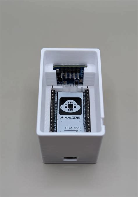Esp32 And Ld2410c Radar Case With Mount Holder By Freestyler