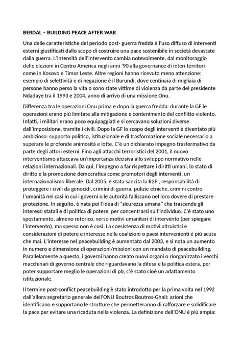 Riassunto Dettagliato E Completo Docsity