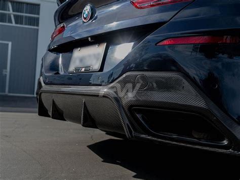 Rw Carbon Bmw G16 8 Series Full Carbon Fiber 3d Diffuser Silicon