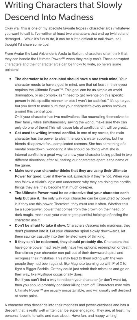 Character Reference Pictures