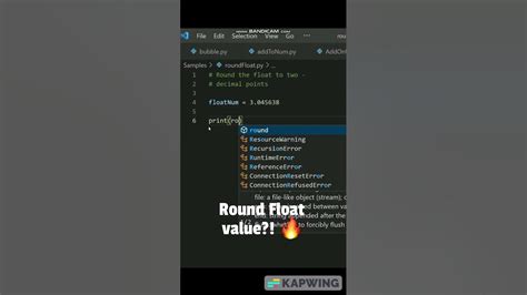 Rounding Floats 😍🔥 Python Youtube