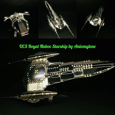 Moc Ucs Royal Naboo Starship The Brickz Dimension