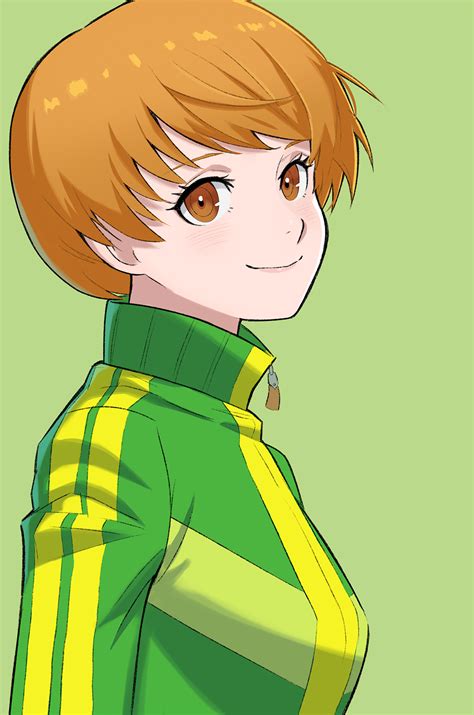 Satonaka Chie Persona And 1 More Drawn By Kumaking Danbooru