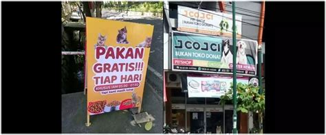 9 Tulisan Kocak Di Spanduk Jual Pakan Hewan Ini Mau Kesel Tapi Ngakak