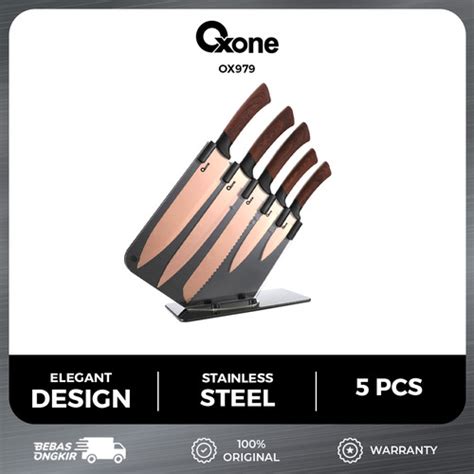 Promo Oxone OX Pisau Dapur Set Isi Kitchen Knife Set Premium Cicil X Jakarta Utara