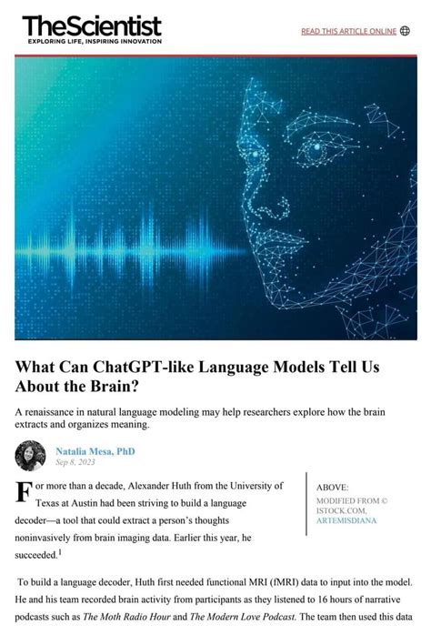 Whatcanchatgpt Likelanguagemodelstellusaboutthebrainpdf Lifeboat News The Blog