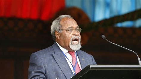 Grand Chief Sir Michael Somare Papua New Guineas Father Of The