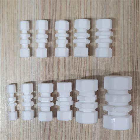 [fitting] Ptfe 테프론 패널용 유니온 아답터[파이프 연결관 테플론 Teflon Panel 판넬] 비코사이언스