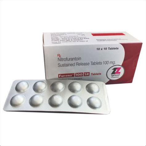 Nitrofurantoin Sustained Release 100mg Tablets Recommended For As Per