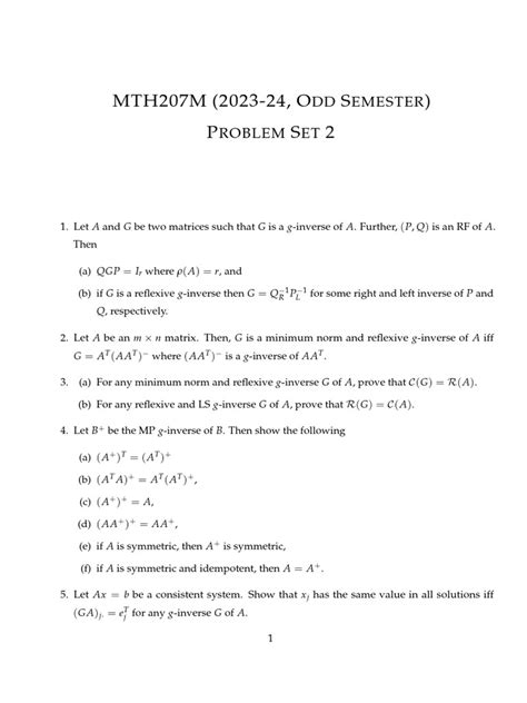 Problem Set 2 Pdf
