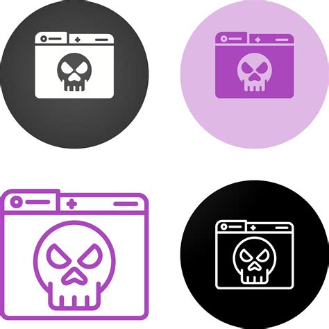 Dark Web Vector Icon 40788132 Vector Art At Vecteezy