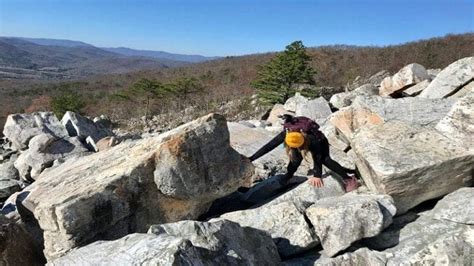 Devils Marbleyard An Epic Rock Scramble Hike In Virginia