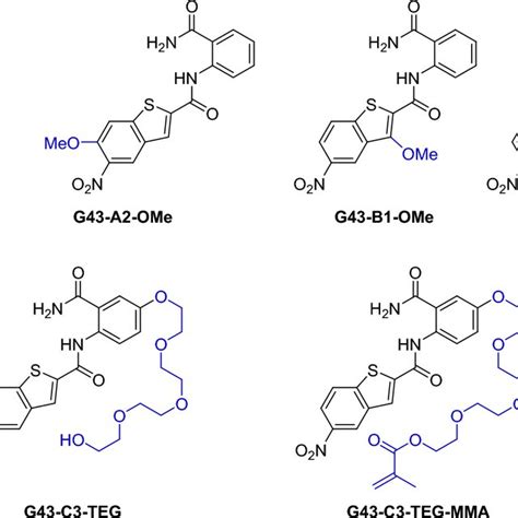 Structure Of All Compounds Tested In This Study Download Scientific
