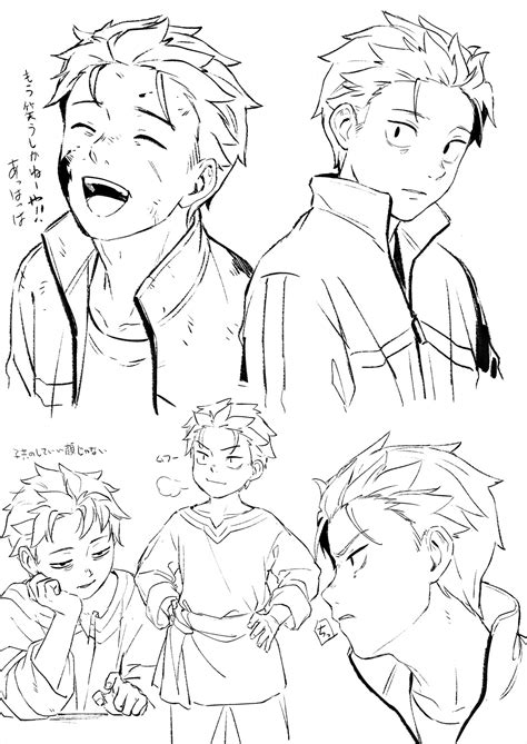Natsuki Subaru Rezero Kara Hajimeru Isekai Seikatsu Drawn By