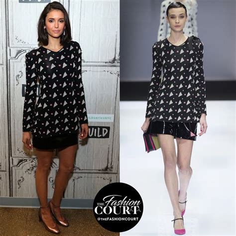 Xxxthemovies Nina Dobrev Wore An Emporioarmani Fall 2016 Outfit For