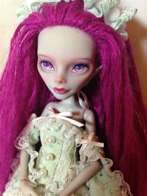 Ooak Monster High Doll Repainted By “the Cats Tea Monster High Crafts