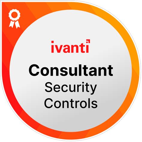 Ivanti Consultant Security Controls Certification Credly