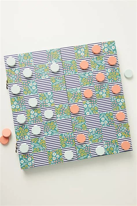 Lizzy Checkers Set Anthropologie