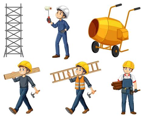 Workers Cartoon Stock Photos Royalty Free Workers Cartoon Images