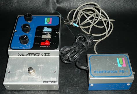 Musitronics Mutron Iii In Original Carton With Footswitch Luthiers
