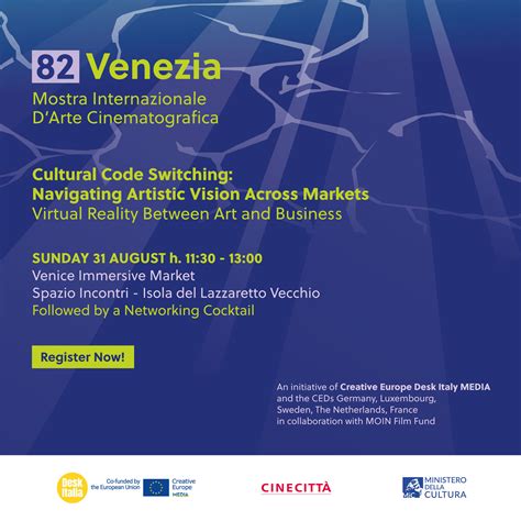 Cultural Code Switching Navigating Artistic Vision Across Markets At The Venice Immersive Market