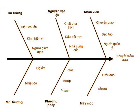 Biểu đồ xương cá Ishikawa Diagram Cách vẽ biểu đồ xương cá Diễn